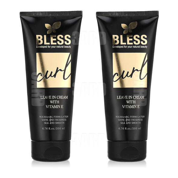 Bless Leave in Cream Tube with Vitamin E 200ml - Pack of 2 – 3ard