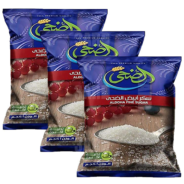 Al Doha White Sugar 1kg - Pack of 3 – 3ard