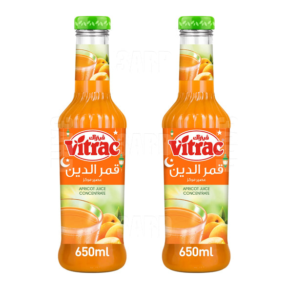Vitrac Apricot Syrup 650ml - Pack of 2 – 3ard