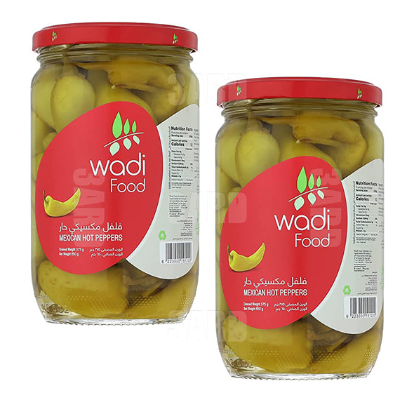 Wadi Food Mexican Hot Peppers 650g - Pack of 2 – 3ard