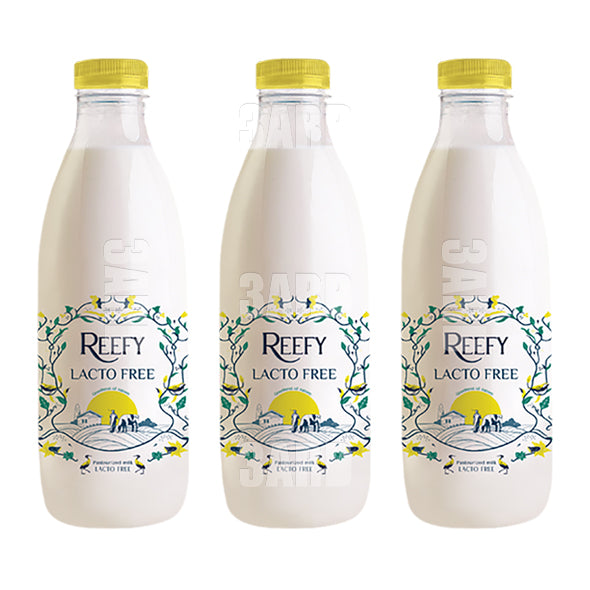 Reefy Fresh Milk Lacto Free 850ml - Pack of 3 – 3ard
