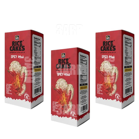 Cleo Spicy Rice Cakes 105g - Pack of 3 – 3ard