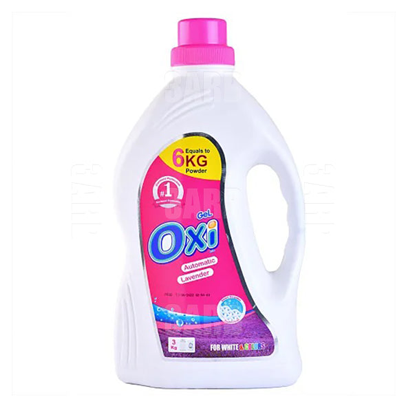 Oxi Automatic Lavender Fragrance Gel Detergent 3L - Pack of 1 – 3ard
