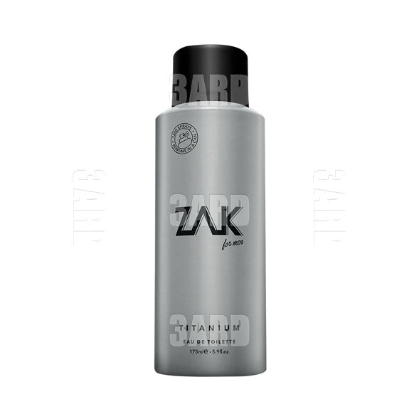 Zak Spray Titanium Eau De Toilette For Men 175ml - Pack of 1 – 3ard