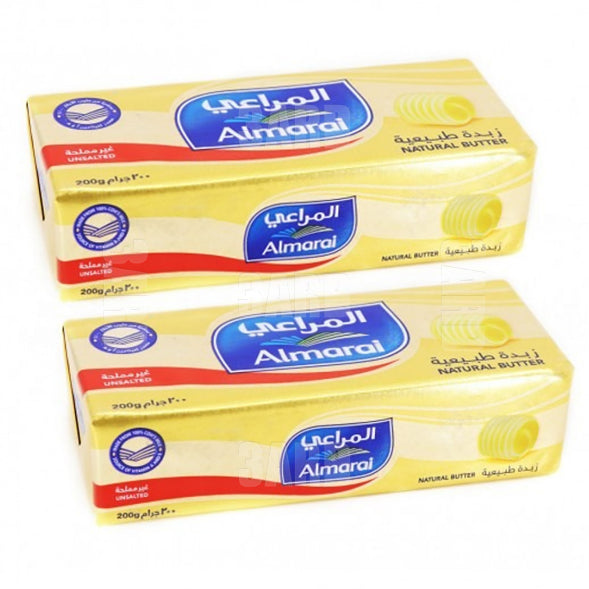 Almarai Butter Unsalted 200g - Pack of 2 – 3ard