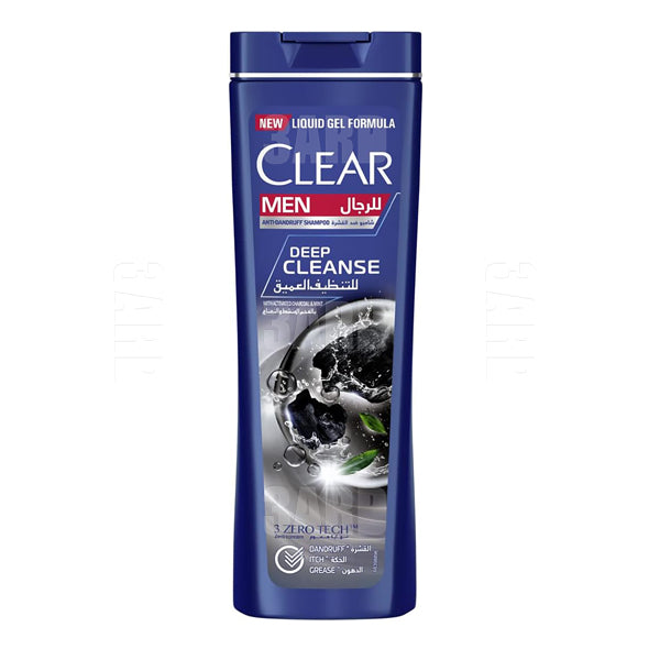 Clear Men Charcoal & Mint Anti-Dandruff Shampoo 600ml - Pack of 1 – 3ard