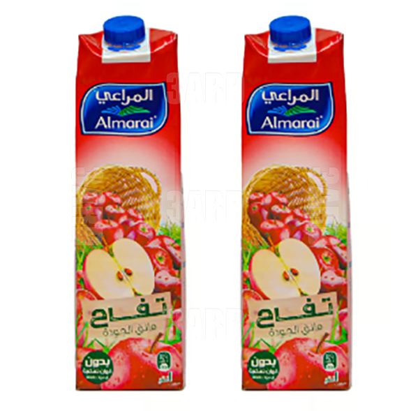 Almarai Apple Juice 1L - Pack of 2 – 3ard