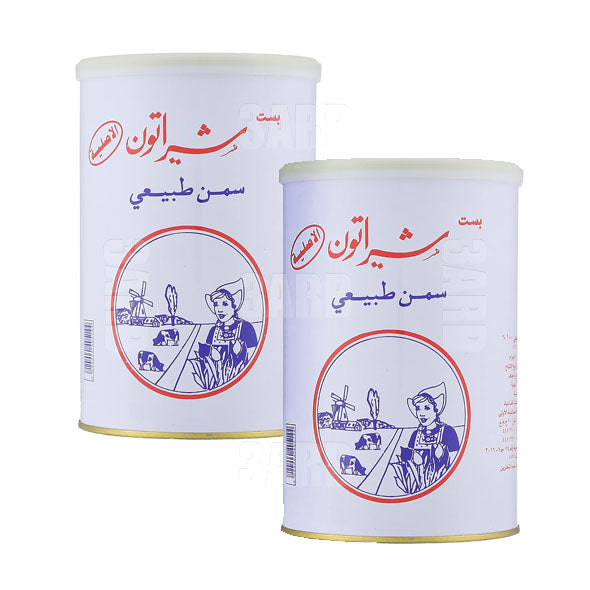 شيراتون سمن بلدي طبيعي ٨٠٠جم - ٢ عبوة – 3ard