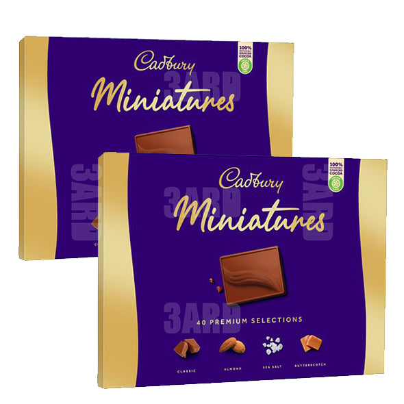 Cadbury Miniatures Chocolate 400g - Pack of 2 – 3ard