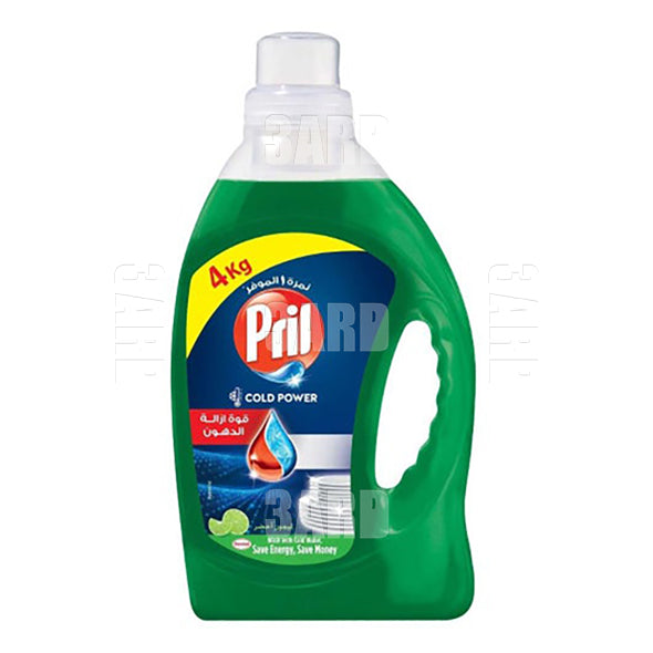 Pril Dishwashing Liquid Green Lemon 4L - Pack of 1 – 3ard