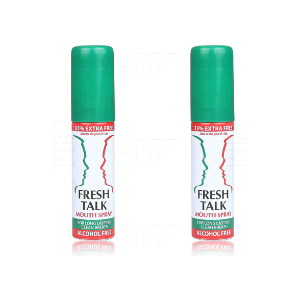 Fresh Talk Mouth Spray Green 20ml - Pack of 2 – 3ard