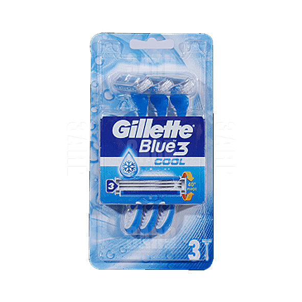 Gillette Blue 3 Cool 3pcs - Pack of 1 – 3ard
