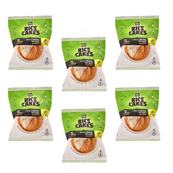 Cleo Rice Cakes Apple & Cinnamon 25g - Pack of 6 – 3ard
