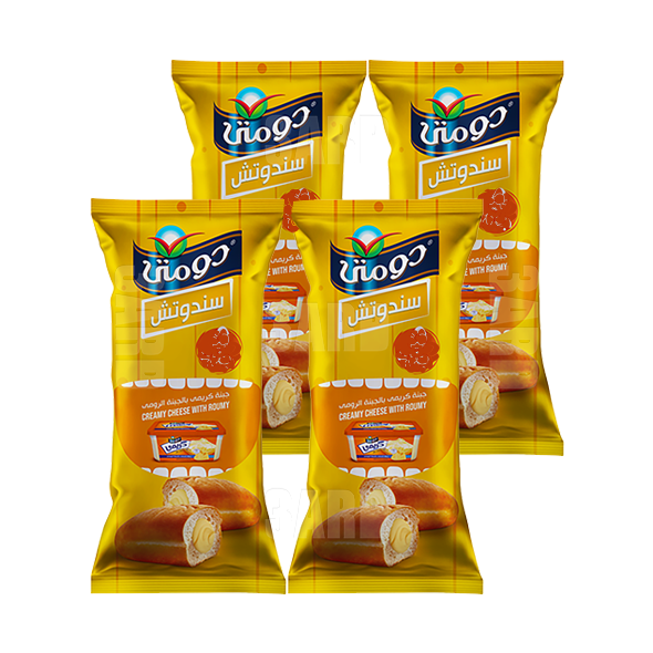 Domty Creamy Cheese with Roumy Flavor Sandwich - Pack of 4 – 3ard