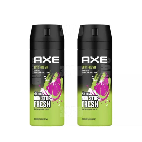 Axe Spray for Men Epic Fresh 150ml - Pack of 2 – 3ard