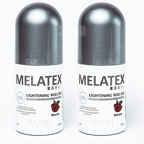 Melatex Lightening Roll on Rose 40ml - Pack of 2 – 3ard