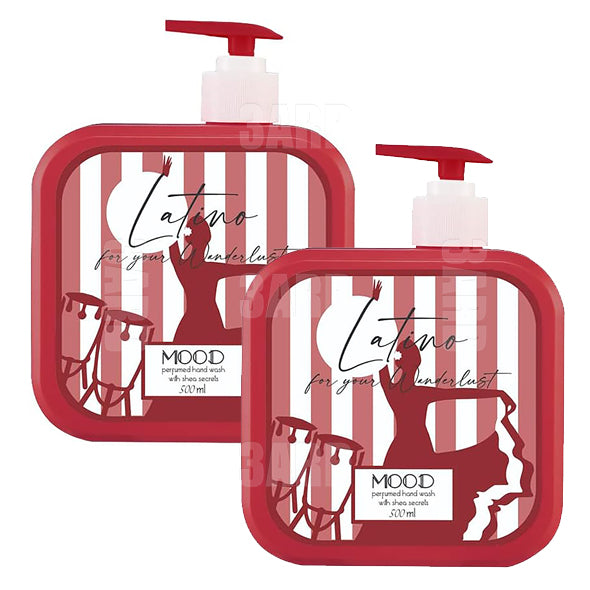 Mood Hand Wash Latino Red 500ml - Pack of 2 – 3ard