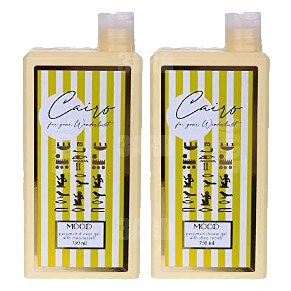 Mood Shower Gel Cairo Yellow 750ml - Pack of 2 – 3ard