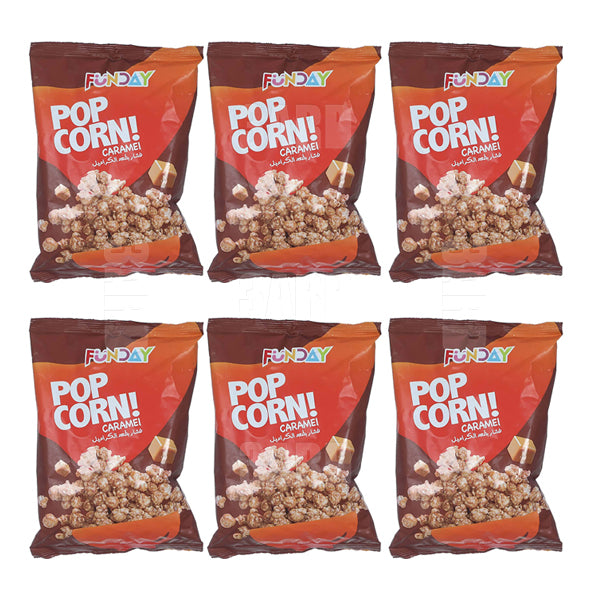 Funday Caramel Popcorn 50g - Pack of 6 – 3ard