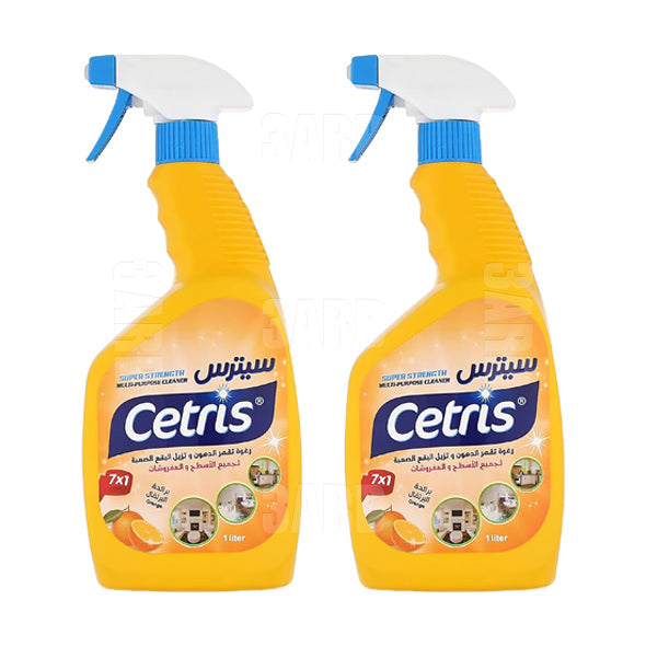Cetris Multi-Purpose Cleaner Orange Scent 1L - Pack of 2 – 3ard
