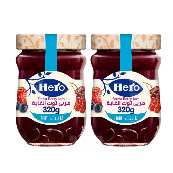 Hero Light Forest Berry Jam 320g - Pack of 2 – 3ard