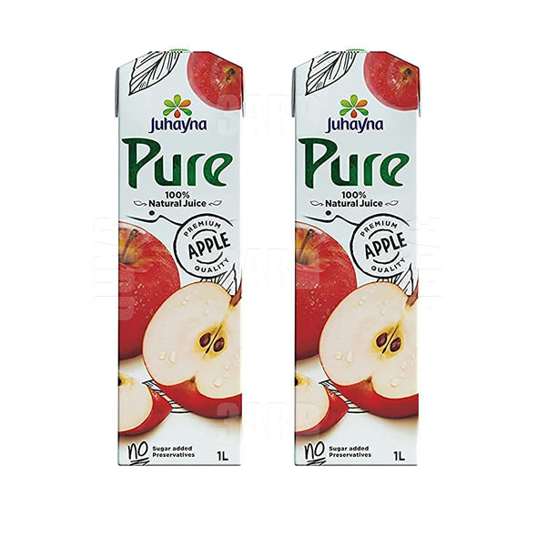 Juhayna Pure Apple Juice 1L - Pack of 2 – 3ard