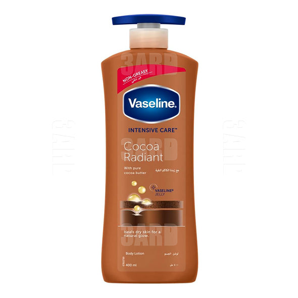 Vaseline Intensive Care Cocoa Radiant Body Lotion 400ml - Pack of 1 – 3ard
