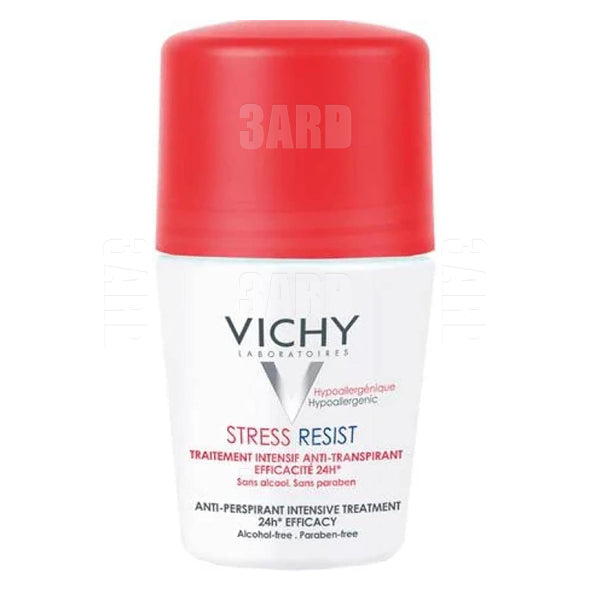 Vichy Roll on 24-Hour Anti-Perspirant Deodorant Stress Resist Red 50ml ...