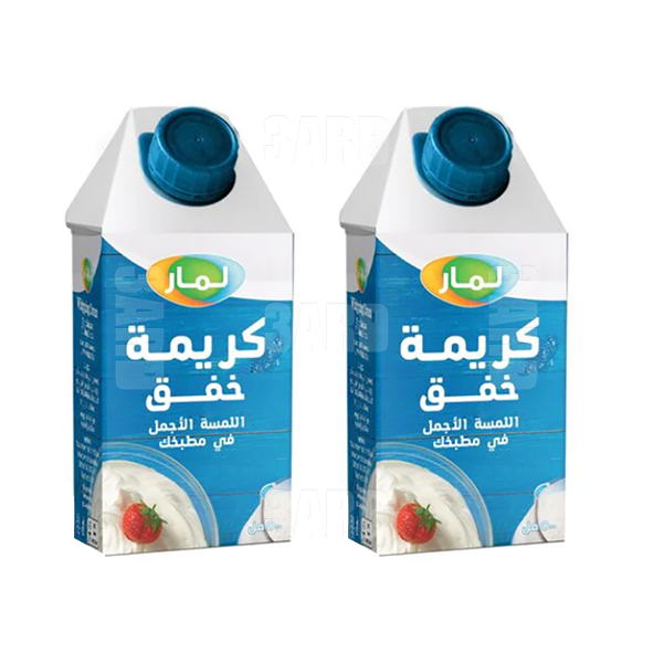 Lamar Whipping Cream 500ml - Pack of 2 – 3ard