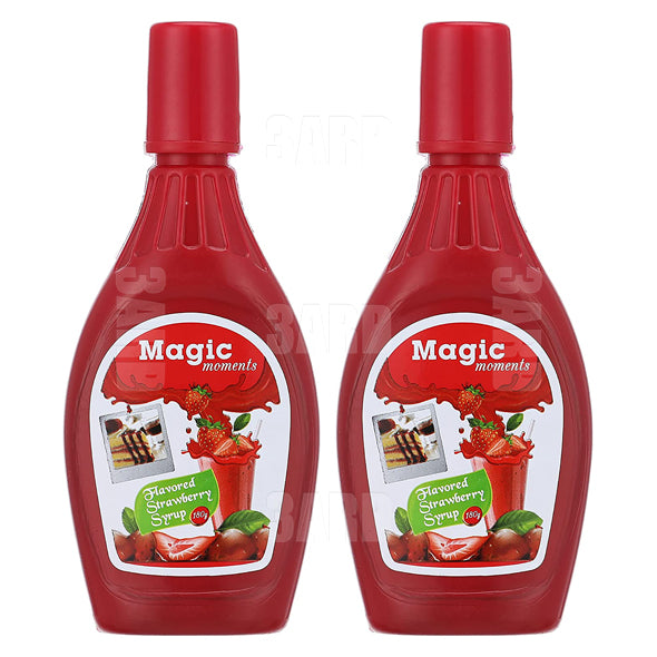 Magic Moments Strawberry Syrup 180ml - Pack of 2 – 3ard