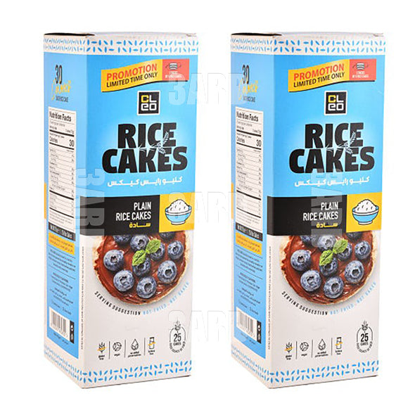 Cleo Plain Rice Cakes 175g - Pack of 2 – 3ard