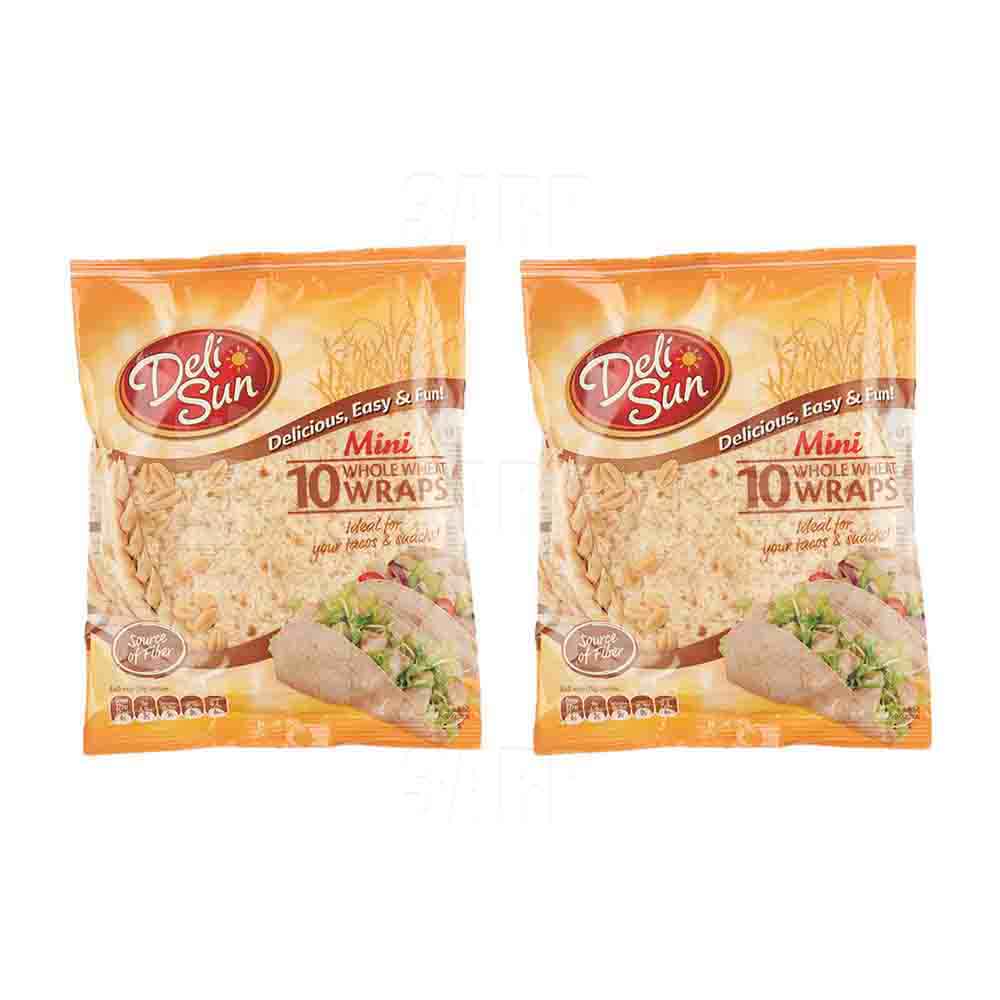Deli Sun 10 Whole Wheat Wraps 250g - Pack of 2 – 3ard