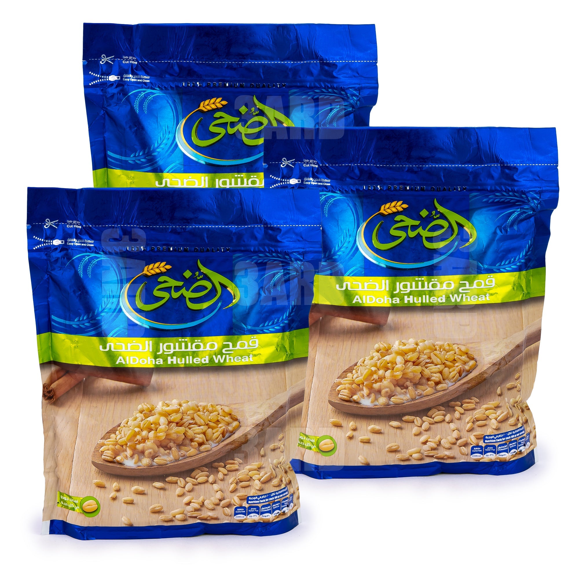 Al Doha Hulled Wheat 500g - Pack of 3 – 3ard