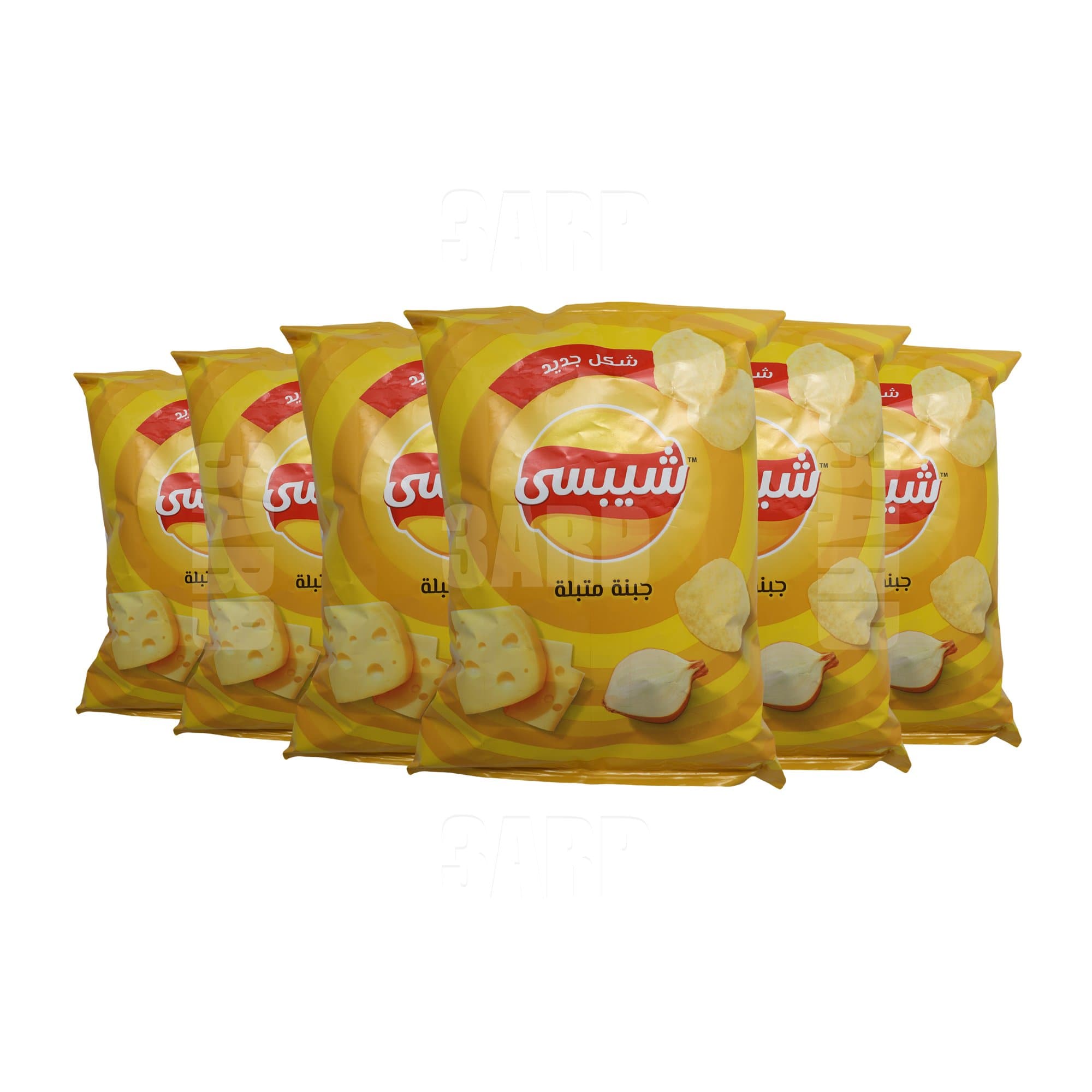 Chipsy Cheese & Onion Flavor 65g - Pack of 6 – 3ard