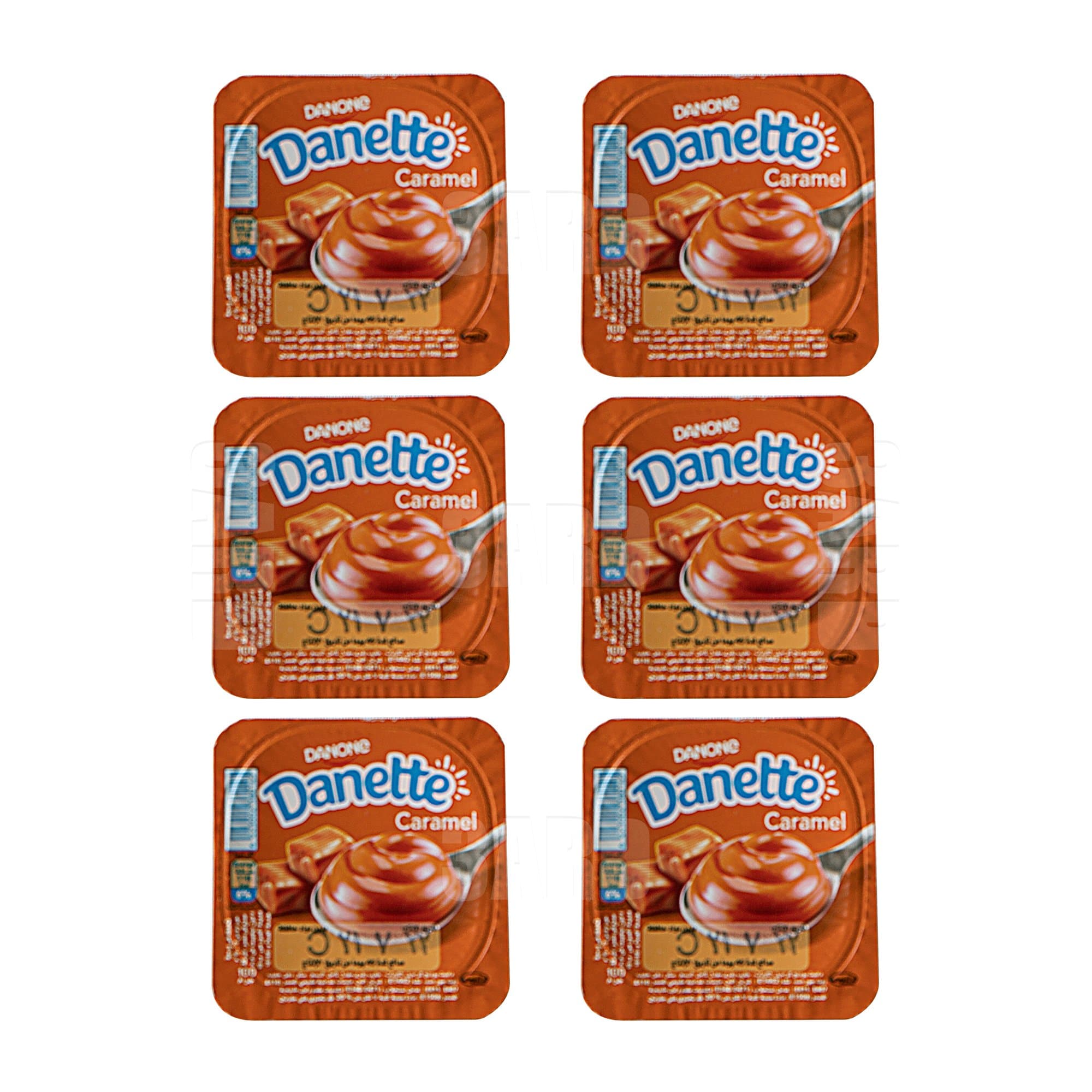 Danone Danette Caramel Pudding 100g - Pack of 6 – 3ard