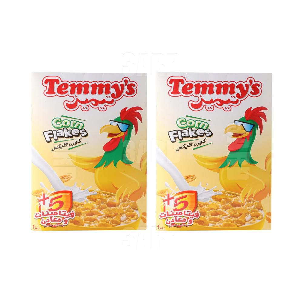 Temmy's Corn Flakes 1Kg - Pack of 2 – 3ard